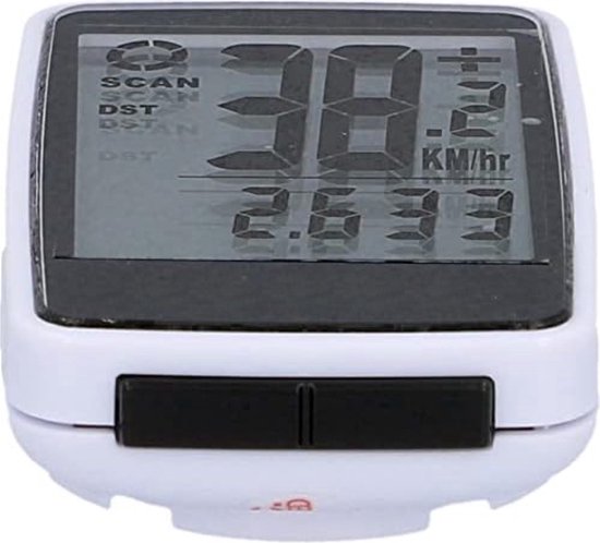 Kilometerteller Fiets - Fietscomputer Draadloos - Snelheidsmeter Fiets ...
