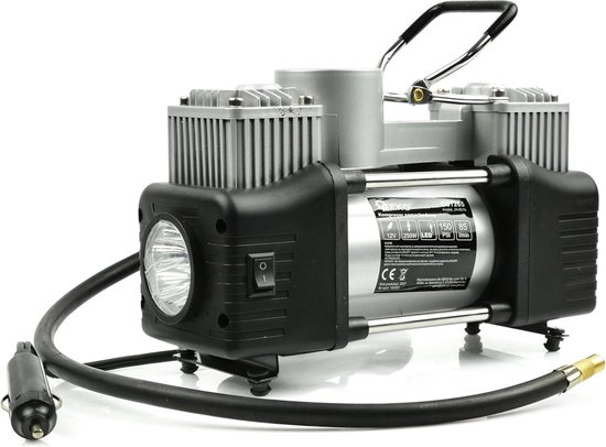 Compressor 12 Volt - Compressor - 250Watt - Lucht compressor - GEKO | bol