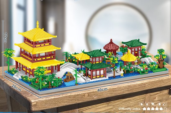 Lezi Dongting Lake - Nanoblocks / miniblocks - Bouwset / 3D puzzel ...