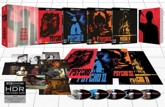The Psycho Collection (Limited) 4K UHD, Anthony Perkins | Dvd's | bol