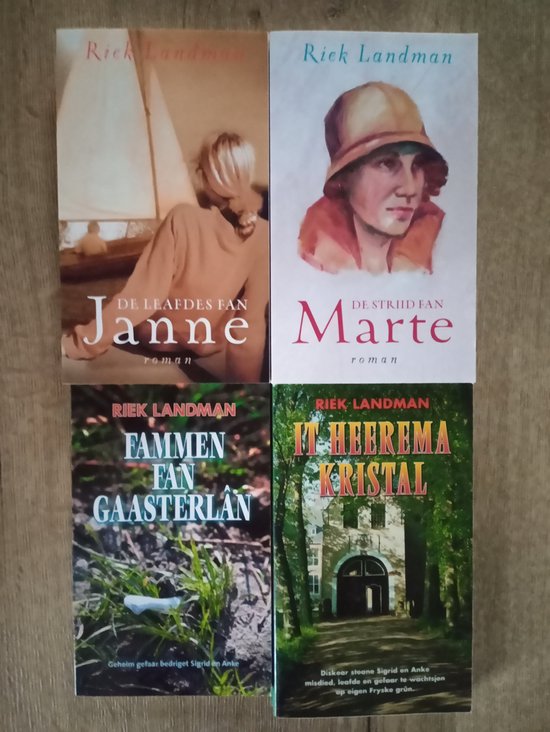 Riek Landman 4 x Friestalig 1 - De Leafdes Fan Janne 2 - De Striid Fan Marte 3 - It... | bol