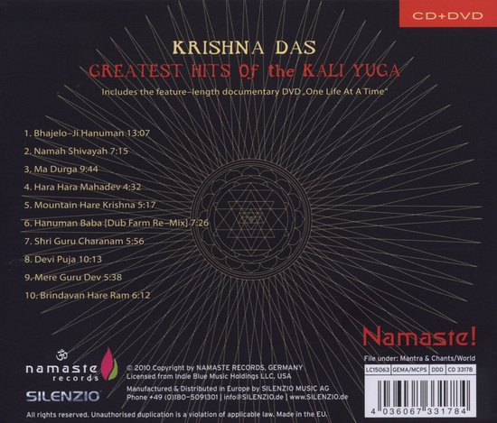 Krishna Das - Greatest Hits Of The Kali Yuga (2 CD), Krishna Das ...