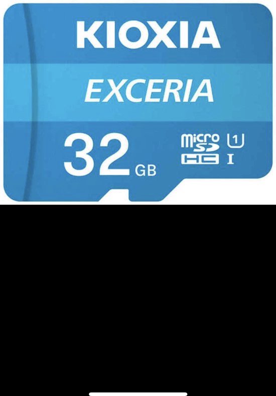 Micro SD Memory Card with Adaptor Kioxia Exceria UHS-I Class 10 Blue | bol
