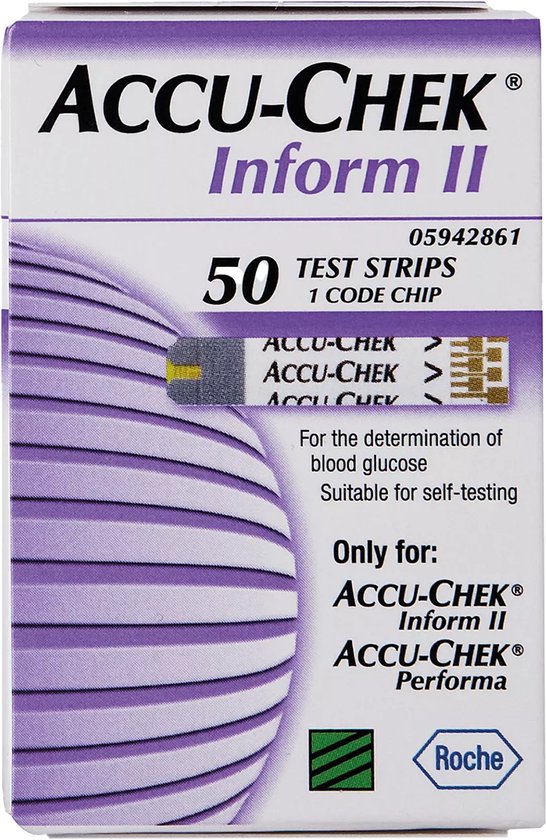 Roche Accu check - Inform || - Glucosestrips - 50 stuks | bol