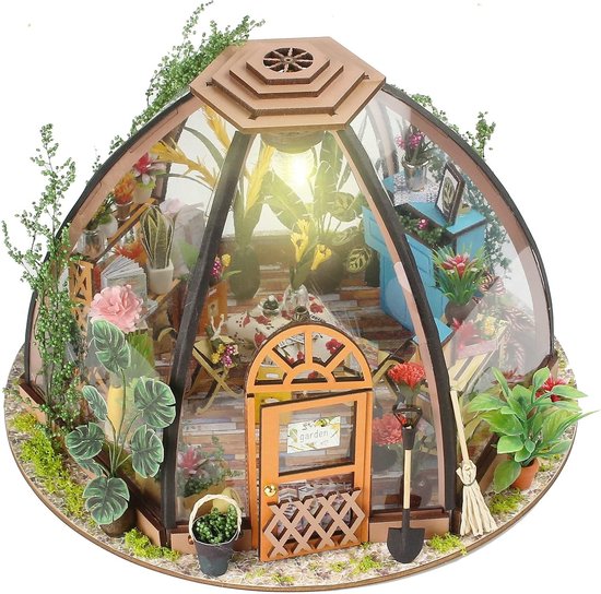 Diy Miniatuur Huis Kit voor Volwassenen om DIY Craft House Model Kit ...