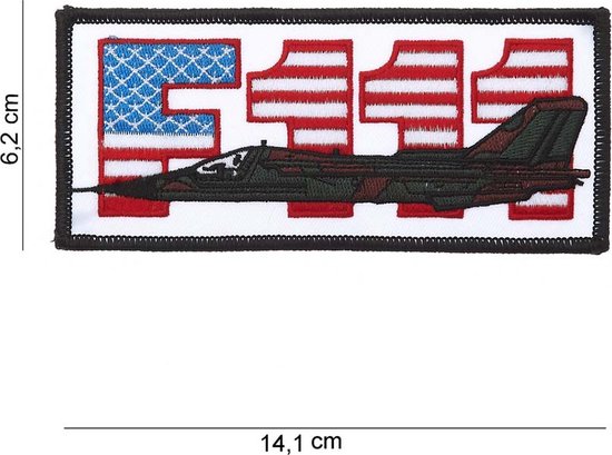 Embleem stof F-111 | bol