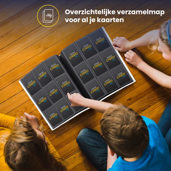 TradingCardPro - Witte verzamelmap binder - Map voor 360 kaarten - 20 ...