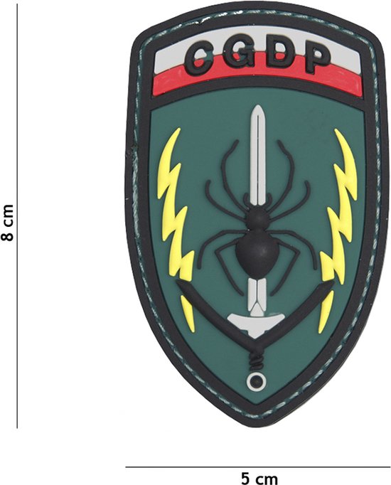 Embleem 3D PVC CQDP | bol