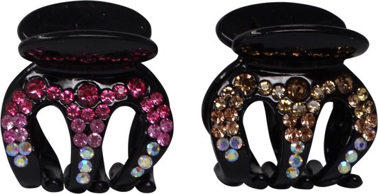 Jessidress® Haarklem met strass Sterke Haarklemmen Dames Haar Clips ...