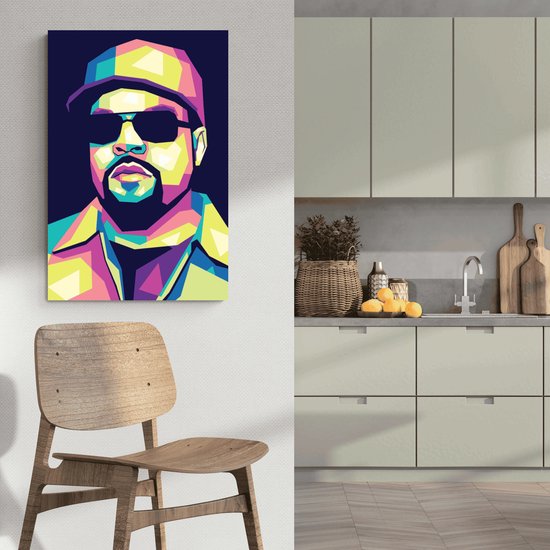 Ice Cube Poster | Rap Poster | N.W.A. Poster | Muziekposter | Pop Art ...