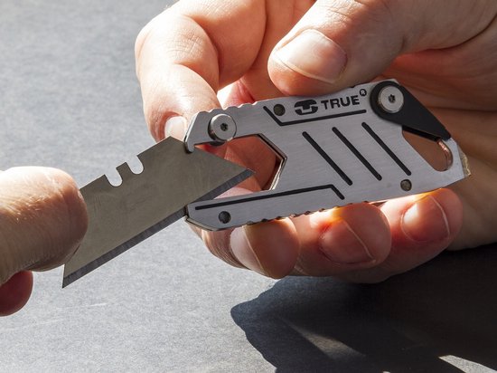 True Utility Box Cutter - Werkmes - Flesopener - RVS - 46 gram | bol