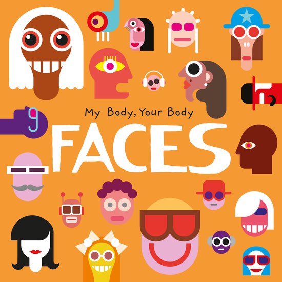 My Body, Your Body- Faces | 9781805053767 | John Wood | Boeken | bol