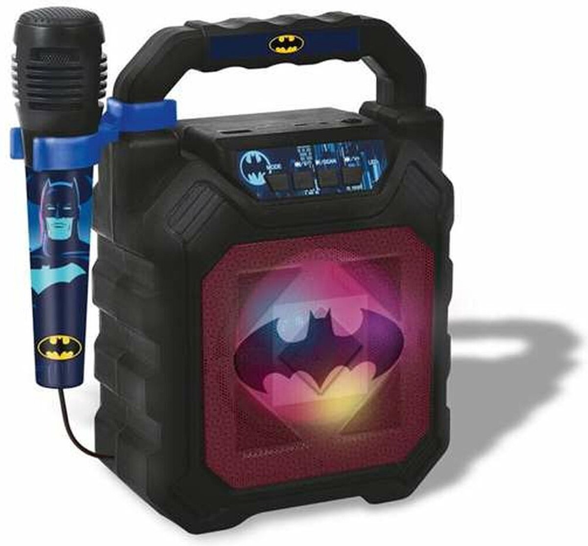 Batman- Draagbare Speaker met Microfoon - Kinderen - Bluetooth | bol.