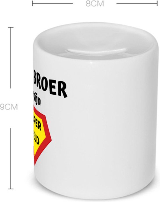 Akyol - mijn broer is mijn superheld Spaarpot - Broer - super broer - verjaardag -... | bol