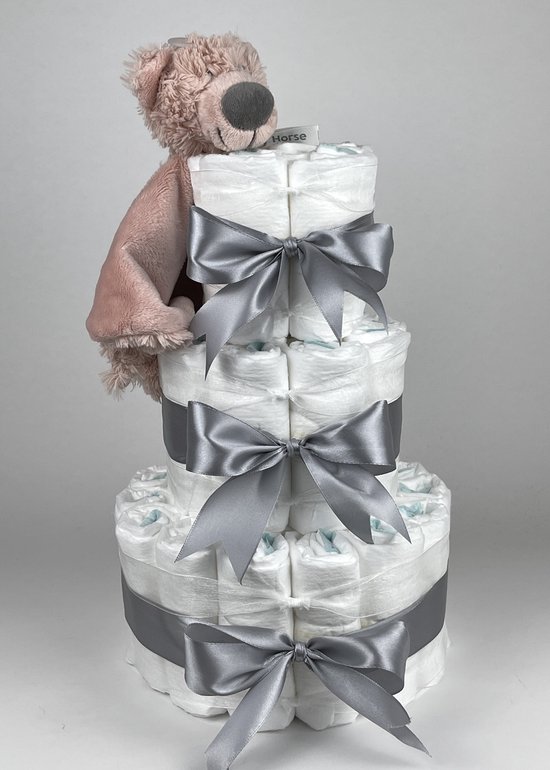 Chouette-Chouette | Luiertaart Meisje | Kraamcadeau | Geboorte Meisje ...