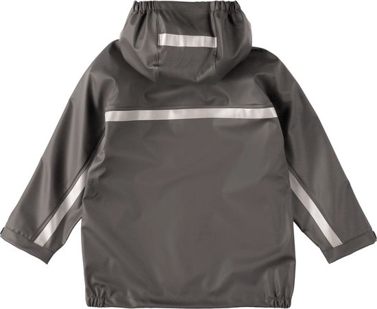 BMS Kinder Regenjacke Softskin Buddeljacke Cool Grey-122 | bol