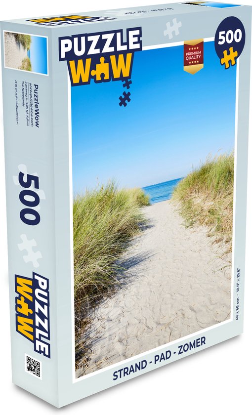 Puzzel Strand - Pad - Zomer - Legpuzzel - Puzzel 500 stukjes | bol
