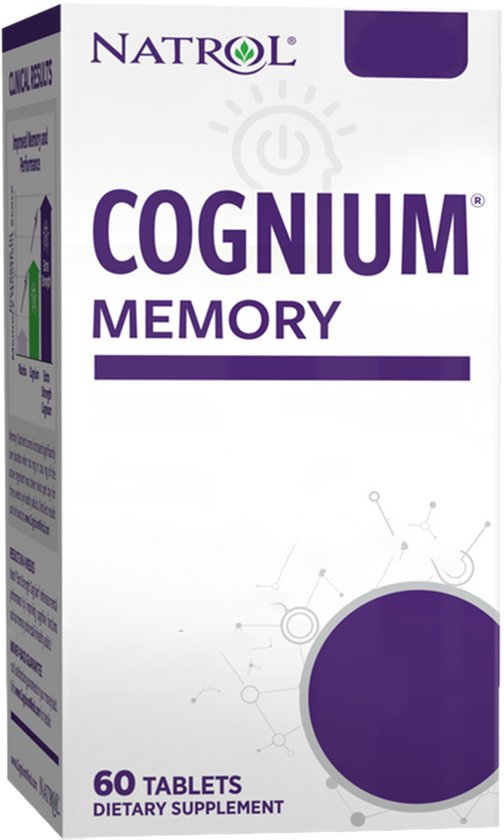 Cognium Memory Extra Strength 200 mg (60 tabletten) | bol