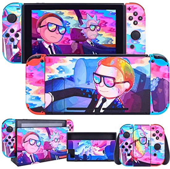 Avoir Avoir®-Switch Skin-Duurzaam PVC-Met Anime-sticker-Kleurrijk ...