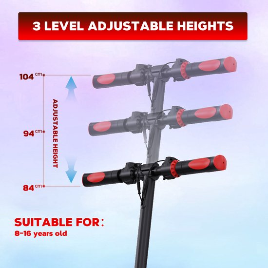 Elektrische Step Kinderen - Kinderstep Inklapbaar - 25v/6AH - 20km/u ...
