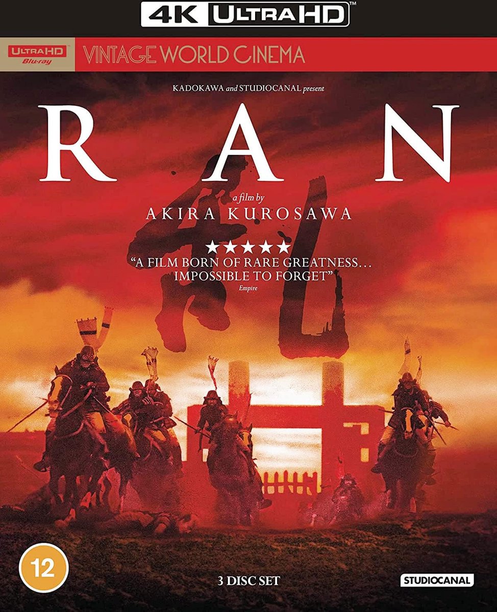 Ran [4K UHD + Blu-ray], Tatsuya Nakadai | Dvd's | bol