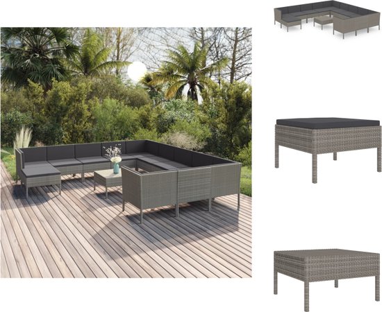 vidaXL Loungeset - Loungesets - Lounge Set - Lounge Sets - 13-delige ...