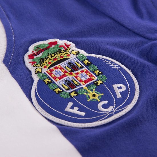 COPA - FC Porto 1971 - 72 Dames Retro Voetbal Shirt - M - Wit; Blauw | bol