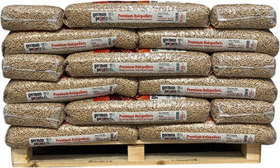 German houtpellets - 30 zakken - 450 kg - Naaldhout pellets - EN+A1 ...