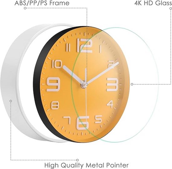 wall clock - wandklok | bol