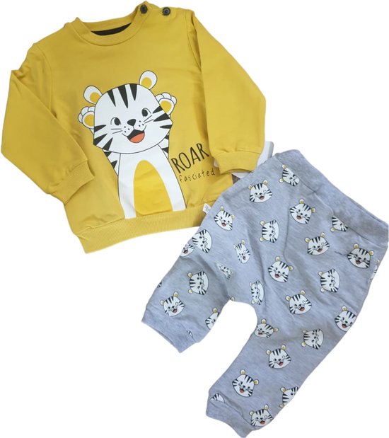 Babysetje 2-delig - Newborn kleding set/jongens - kraamcadeau ...