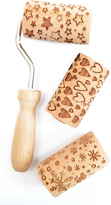 Scrapcooking Handvat Mini Embossing Roller | bol