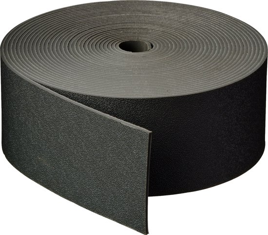 Wovar Borderrand Kunststof Zwart 7,5 cm hoog | Rol 10 Meter | bol