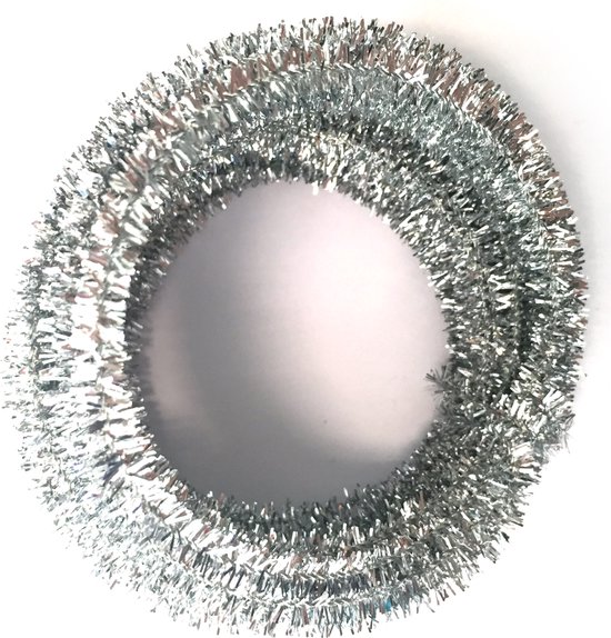 Graine Creative GC Chenilledraad op Rol 6 mm Zilver 10m. | Games | bol