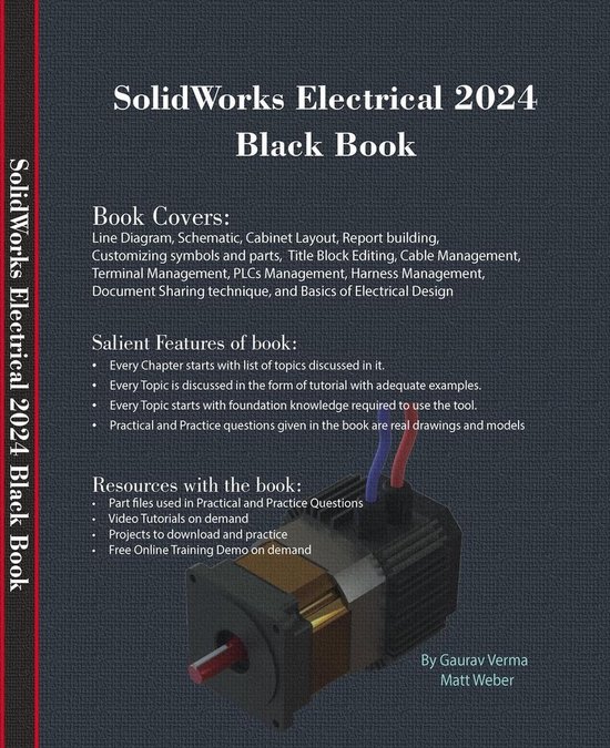SolidWorks Electrical 2024 Black Book (ebook), Gaurav Verma ...