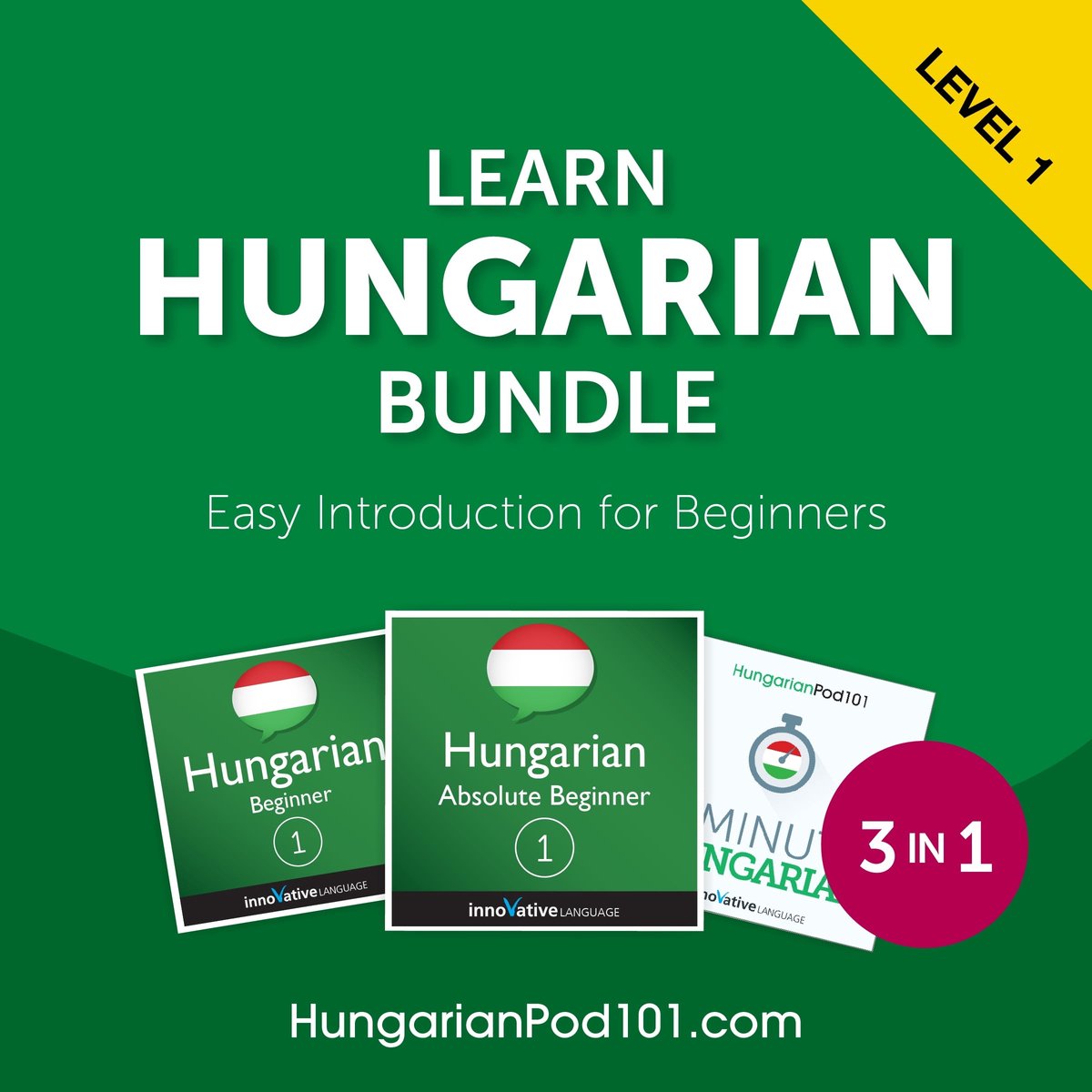 Learn Hungarian Bundle - Easy Introduction for Beginners, Innovative ...