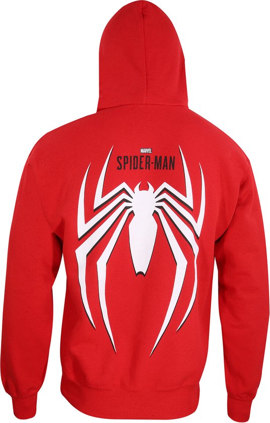 Spider-Man Spider Crest Trui met capuchon rood S | bol