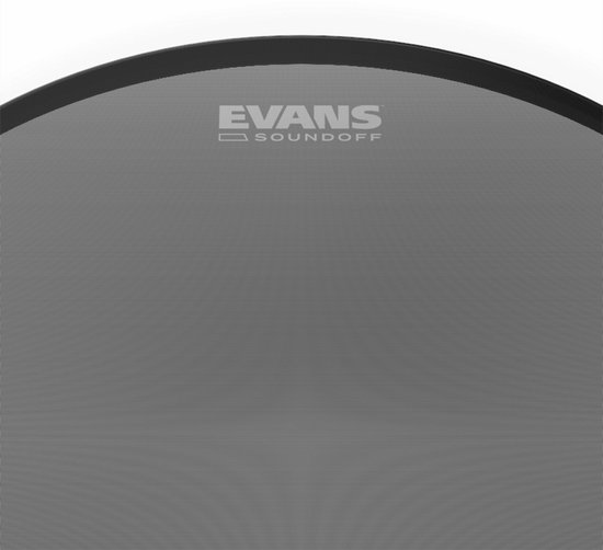 Evans SoundOff clear Mesh-Head 13" - E-drum mesh head | bol