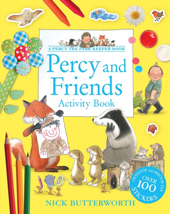 Percy the Park Keeper- Percy and Friends Activity Book, Nick ...