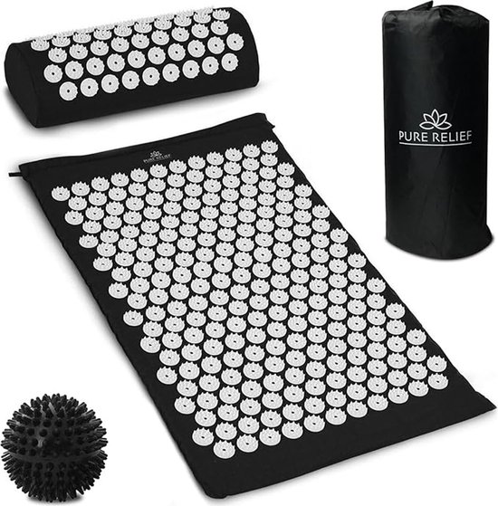VB Shakti Mat – Acupressuur Mat Met Kussen – Spijkermat met Triggerpoint Bal &... | bol.com