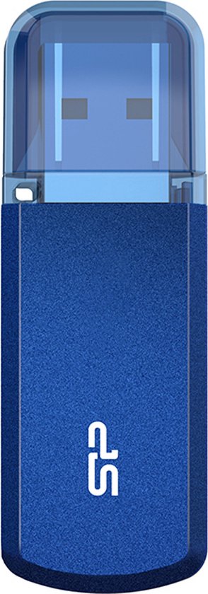 USB-Stick 64GB Silicon Power USB3.2 Helios 202 Blue | bol