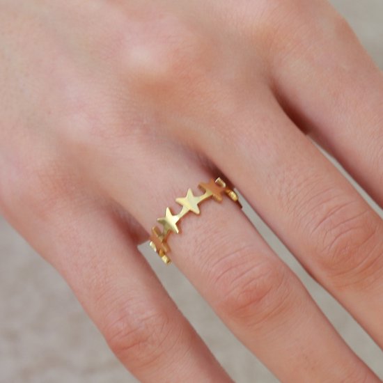 Gouden ring stars | bol