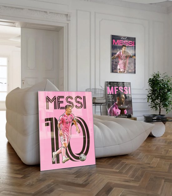 Lionel Messi - 4-Luik Poster Set - Inter Miami CF Collection - 43,2x61 ...
