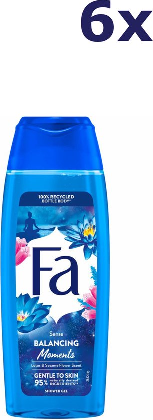 Fa Sense Balancing Moments Shower Gel - 6 x 250 ml | bol