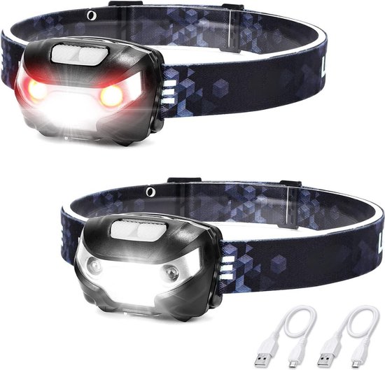 Hoofdlamp Rood Licht - Militaire Hoofdlamp | bol