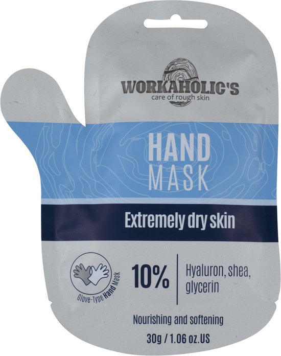 Workaholic's | Handmasker in de vorm van Handschoenen 10% Hyaluronzuur ...