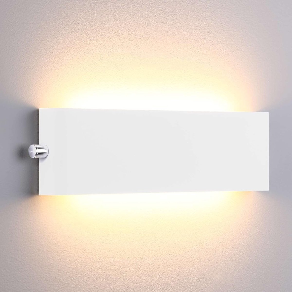 Lightess Dimbare led-wandlamp voor binnen met schakelaar, 15 W ...