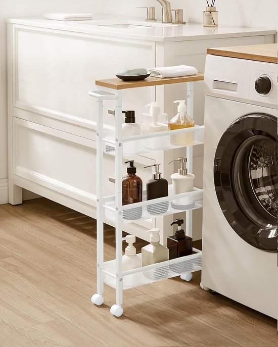 multifunctionele trolley met wieltjes voor keuken, kantoor, badkamer ...