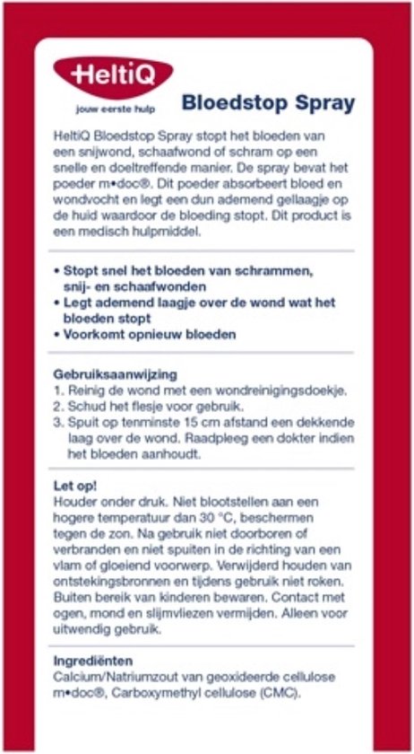 HeltiQ BloedStop Spray | bol