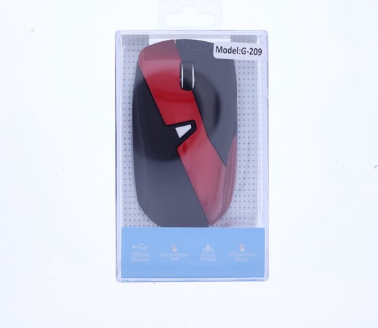 Muis - Draadloze muis - Bluetooth muis - Ergonomische muis - 10 meter ...