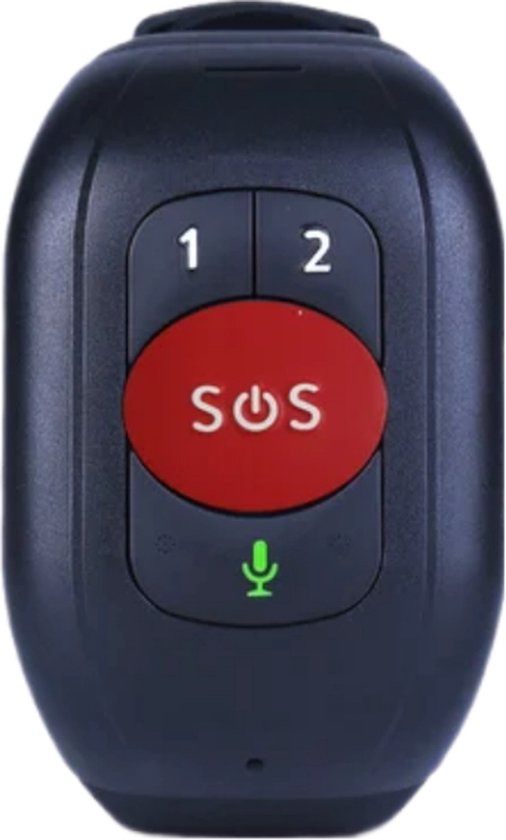 Wiesba WB62S SOS-Knop - GPS Horloge Senior - Smartwatch voor Ouderen ...